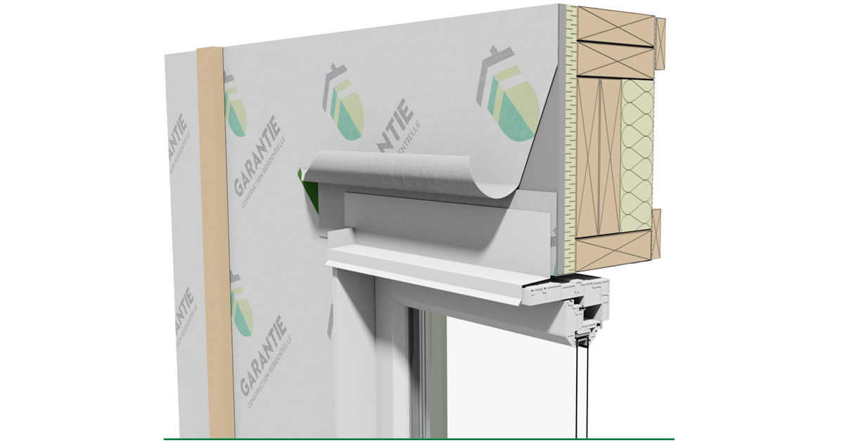 Pose des solins - Façonnage du solin de tête - GCR