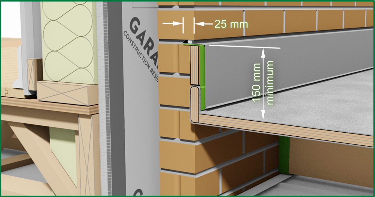 Solin de jonction - les solins de balcons et terrasses - GCR