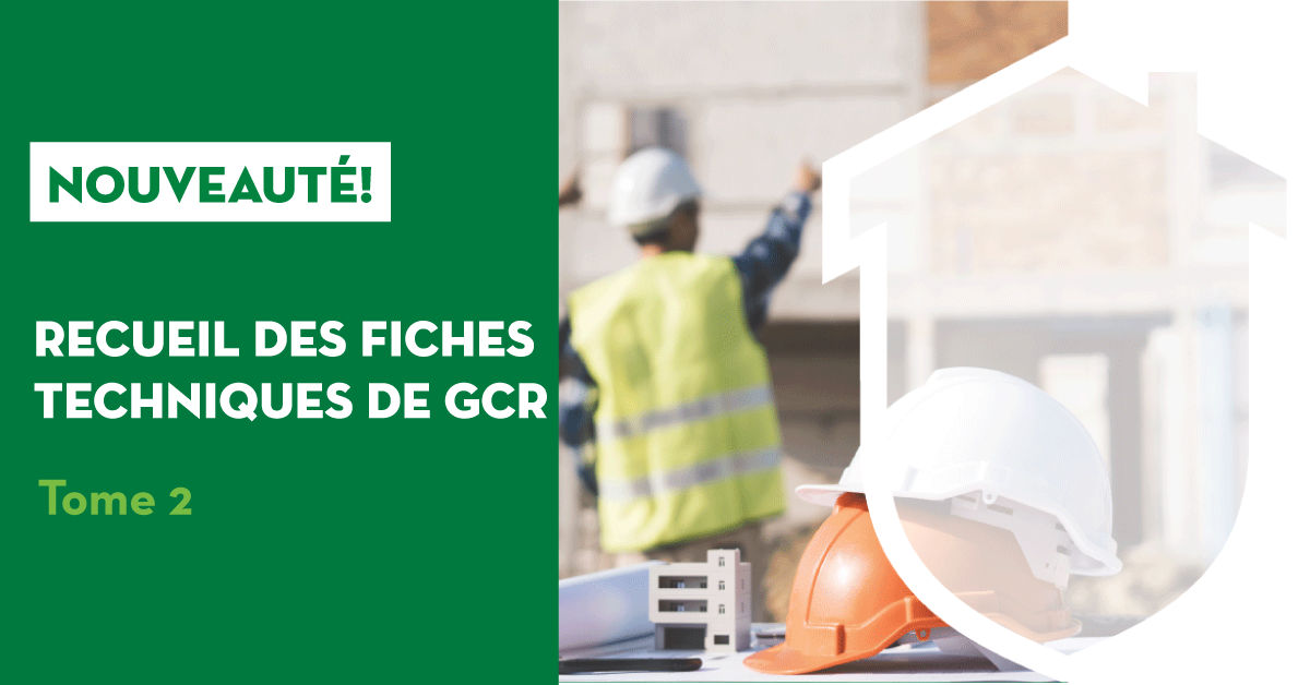 Commande - Recueils des fiches techniques de GCR - GCR
